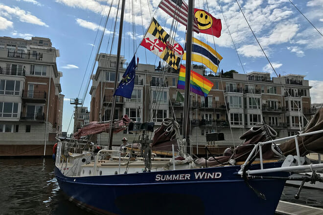 History Sail on the Summer Wind — Baltimore