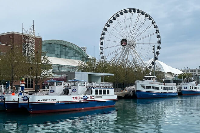 navy pier centennial wheel — chicago