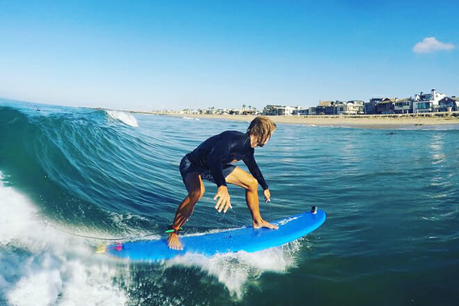 Surf Lesson Newport Beach