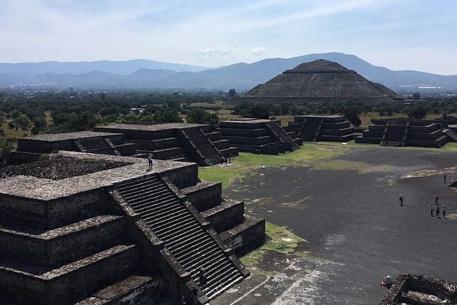 Ancient Pyramids in Teotihuacan