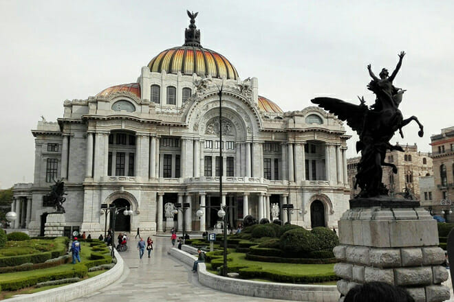 Mexico City's historic center