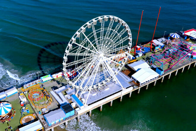 steel pier amusement park