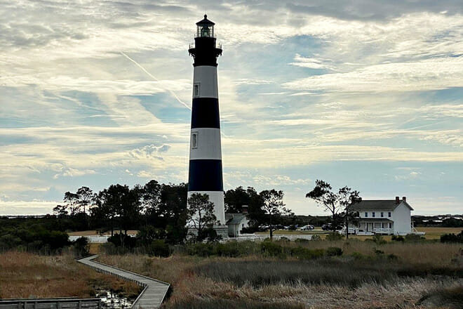 The Cape Hatteras Lighthouse