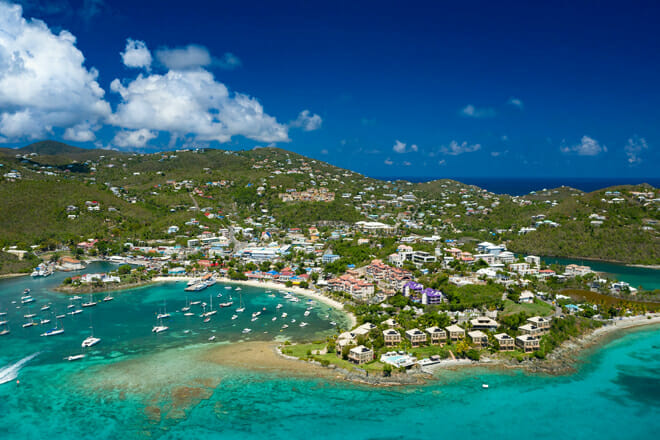 Top Cities in the US Virgin Islands