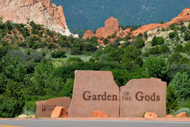 Visiting the Garden of the Gods