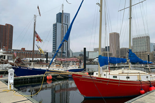 Baltimore History Sail on the Summer Wind