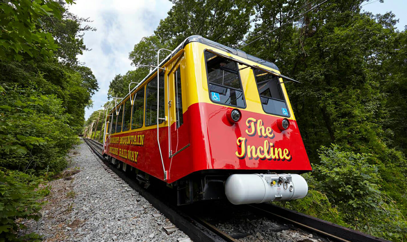 lookout mountain incline railway travel photo