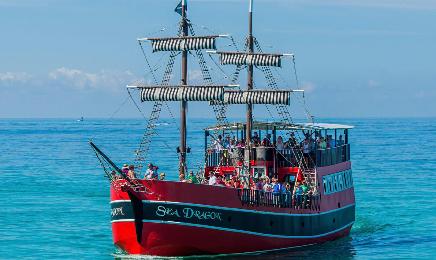 sea dragon pirate cruise travel photo