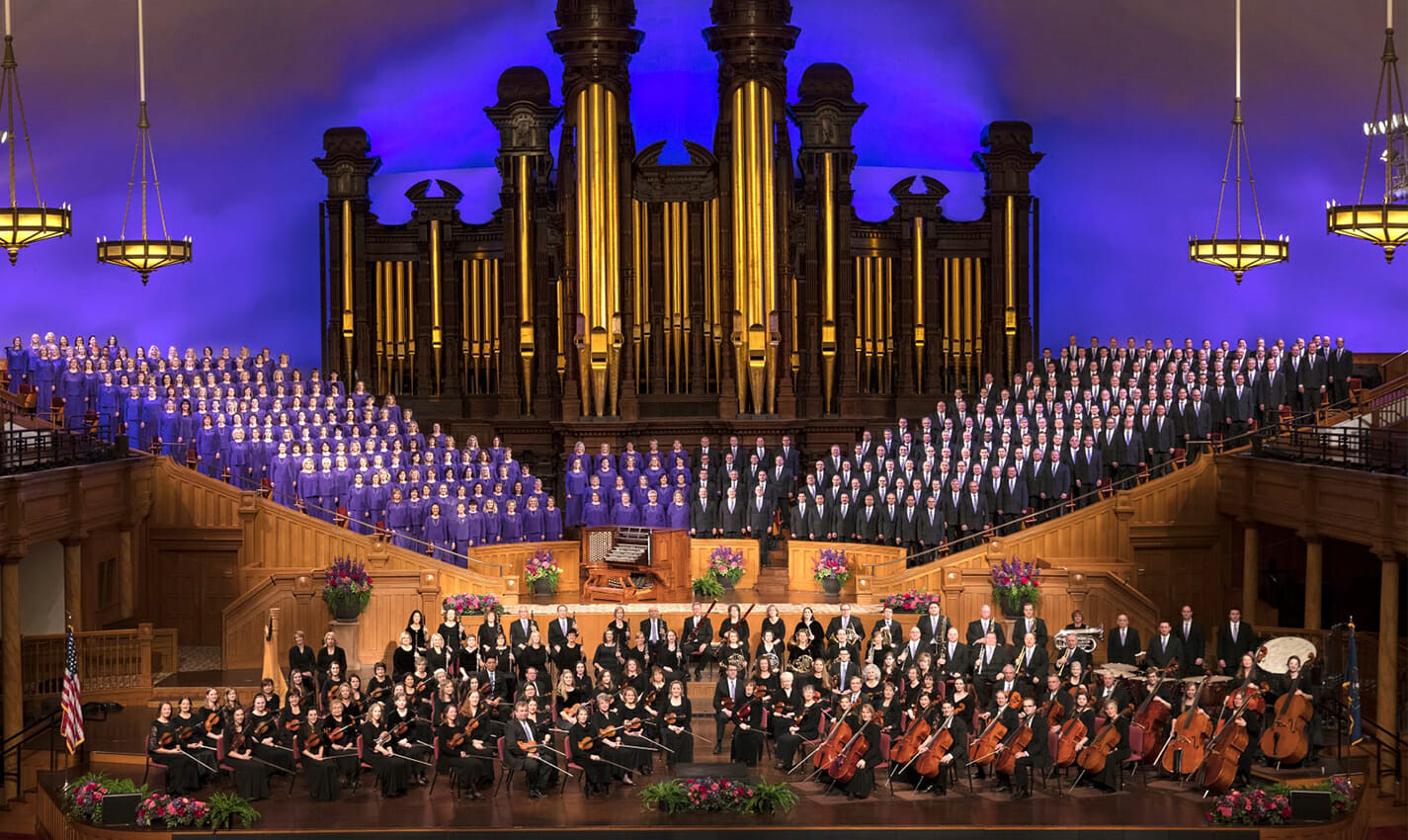 tabernacle choir performance travel photo