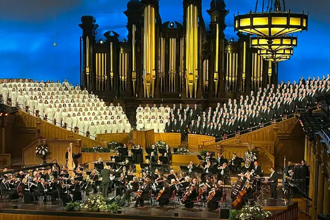 Tabernacle Choir Performance