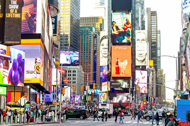 Traditions in Times Square: History