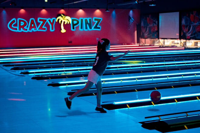 Crazy Pinz Entertainment Center