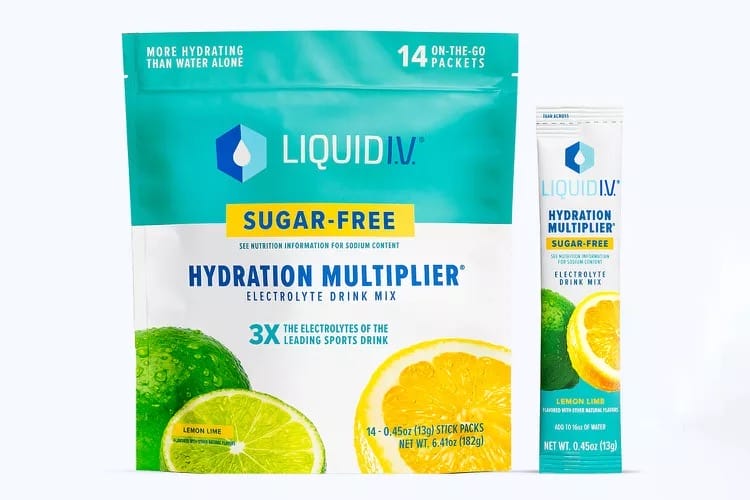liquid i.v. sugar free hydration multiplier 1