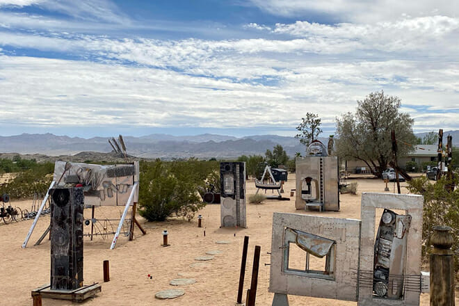 Noah Purifoy Outdoor Desert Art Museum