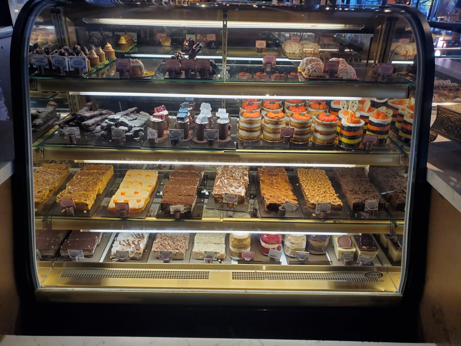 A display of sweet treats.