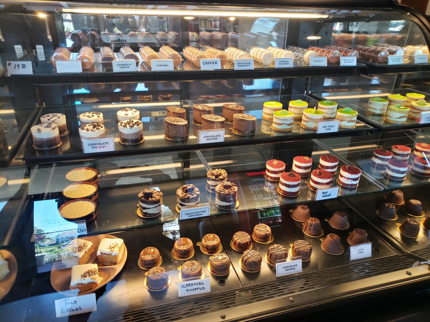 A display of sweet treats for sale