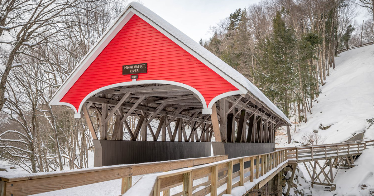 A famous bridge in New Hampshire.