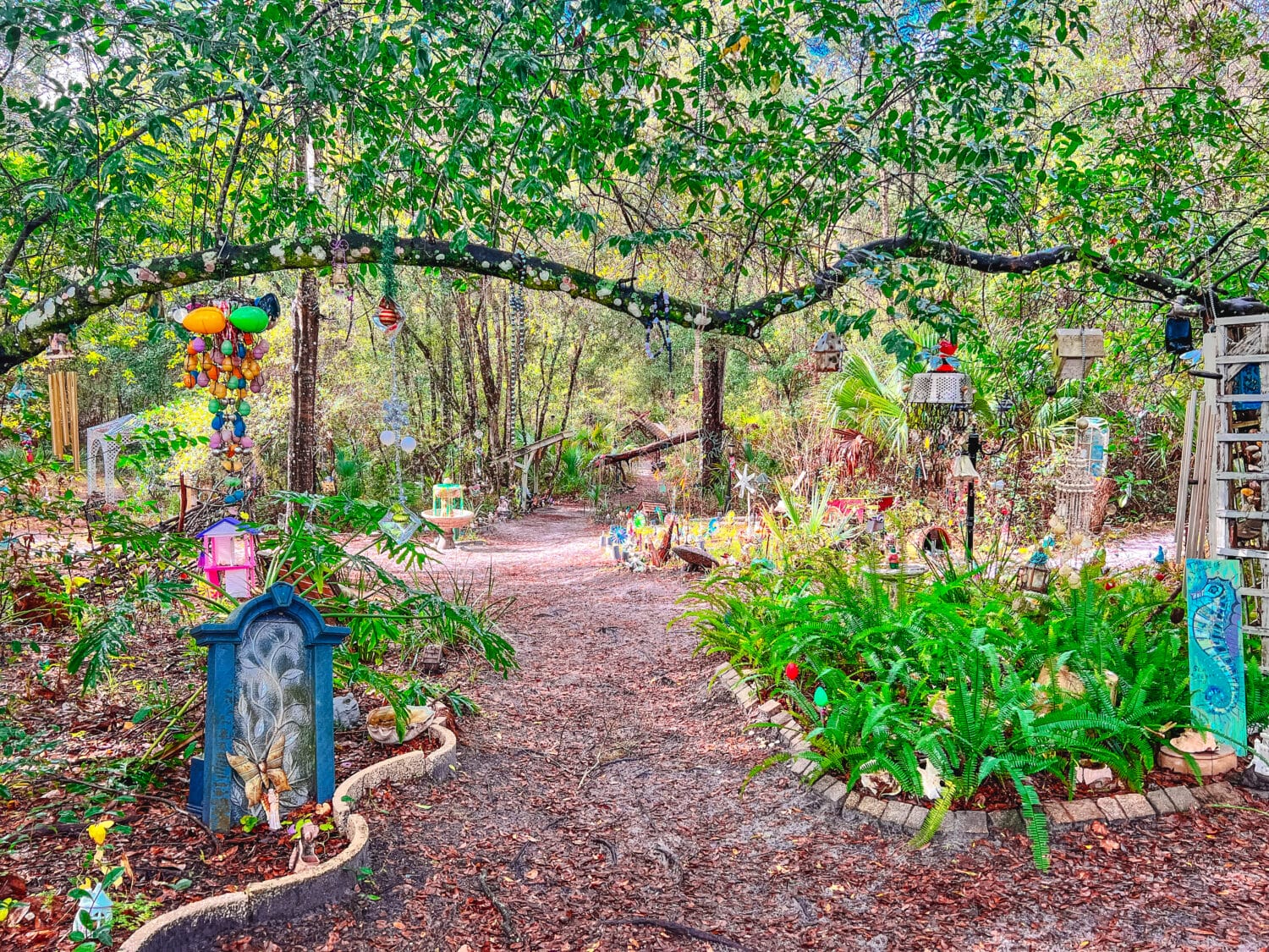 A one of a kind fairy trail.