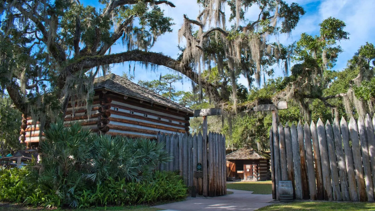 A photo of Fort Christmas Historical Park