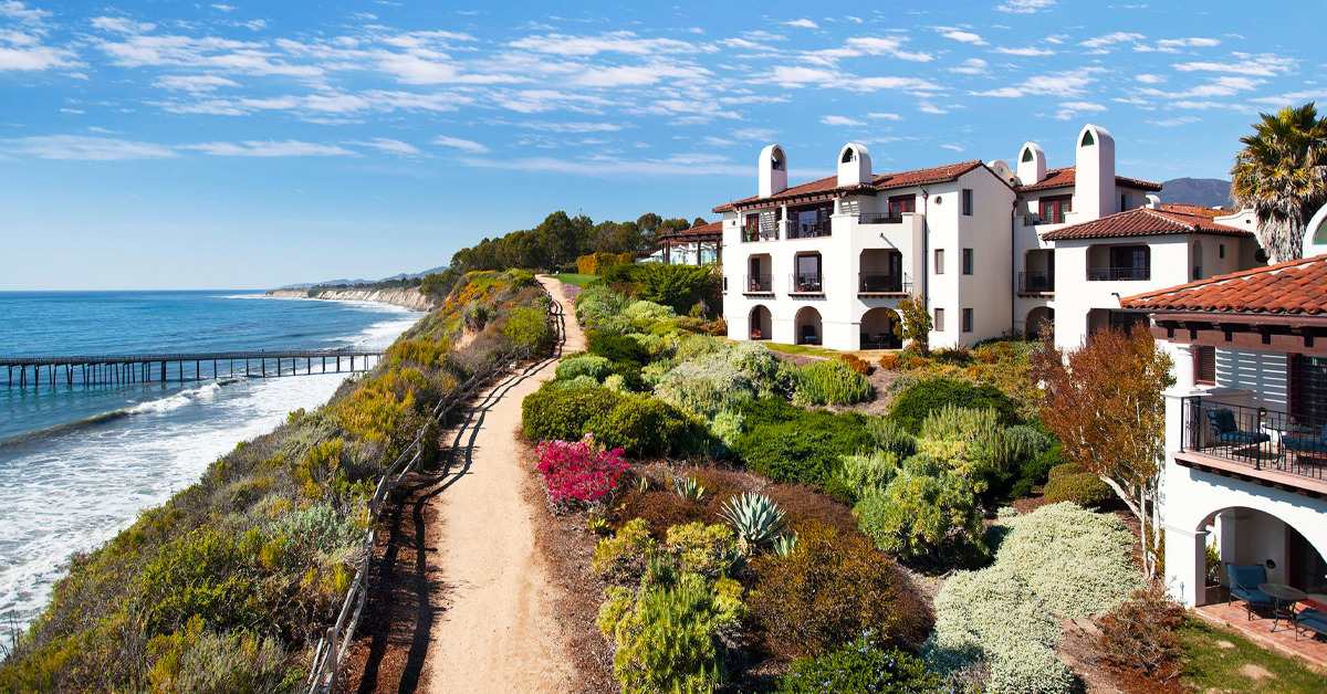 A seaside resort in Santa Barbara.