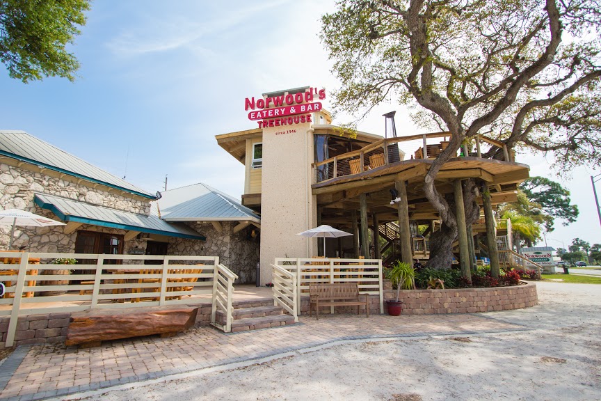 Norwood's Eatery and Treehouse Bar in New Smyrna Beach, Florida