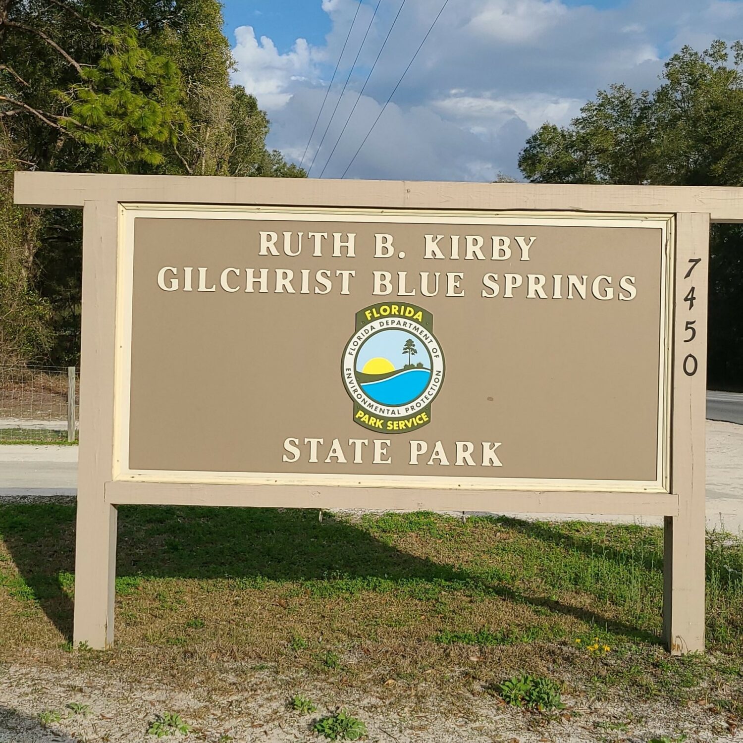 Ruth B. Kirby Gilchrist Blue Springs State Park