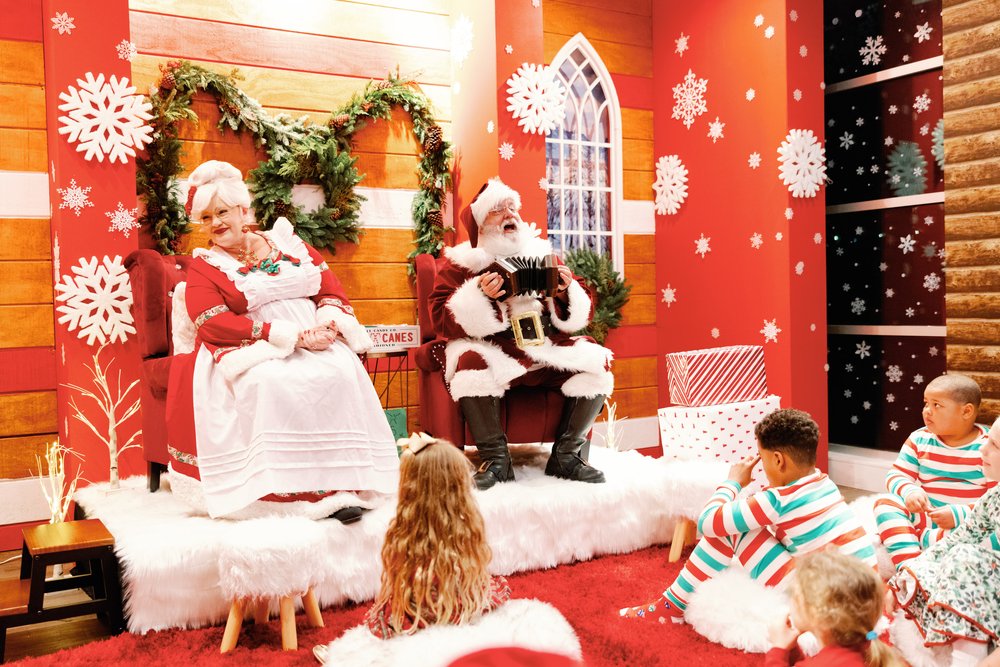 Santa Claus and Mrs. Claus experience for the kids at heart