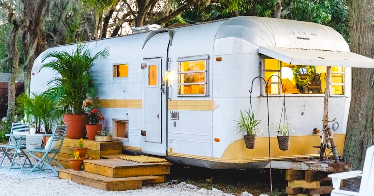 The '71 Airstream Airbnb.