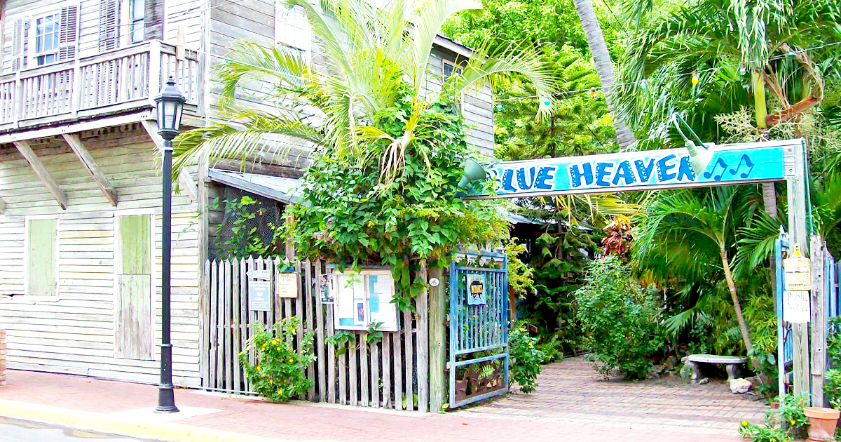 The Blue Haven restaurant in Key West