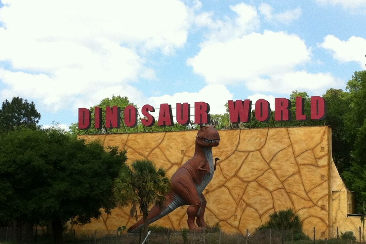 The dinosaur world in Plant City, Florida.