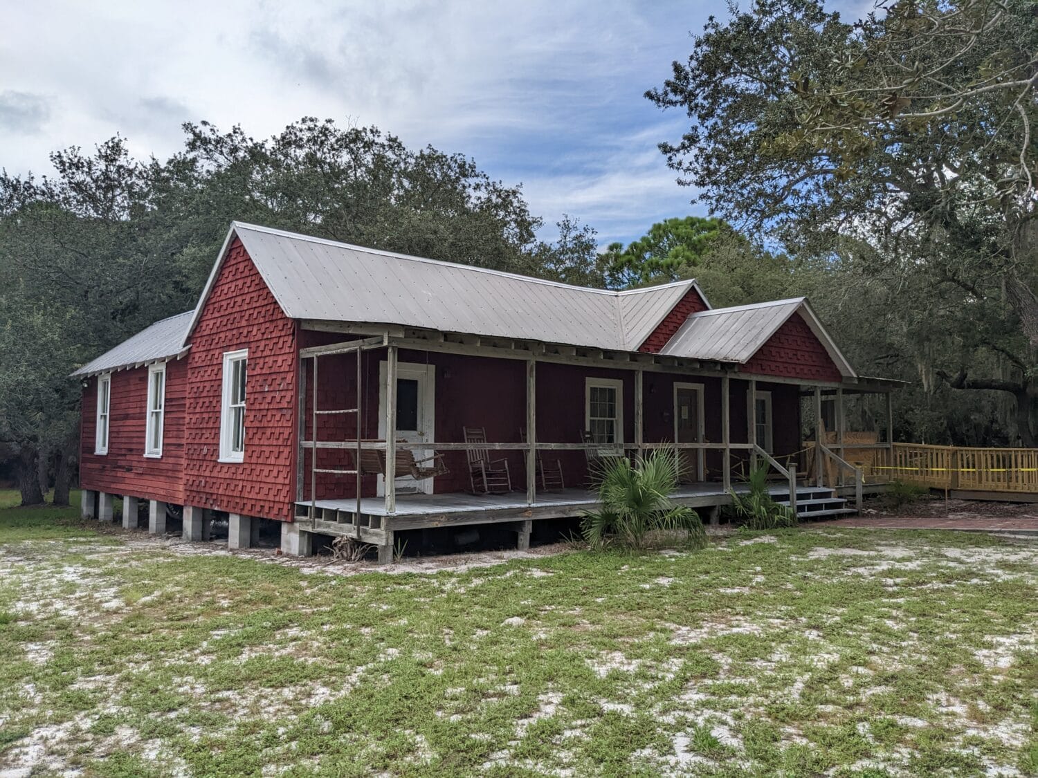 The iconic Cedar Key museum state park.