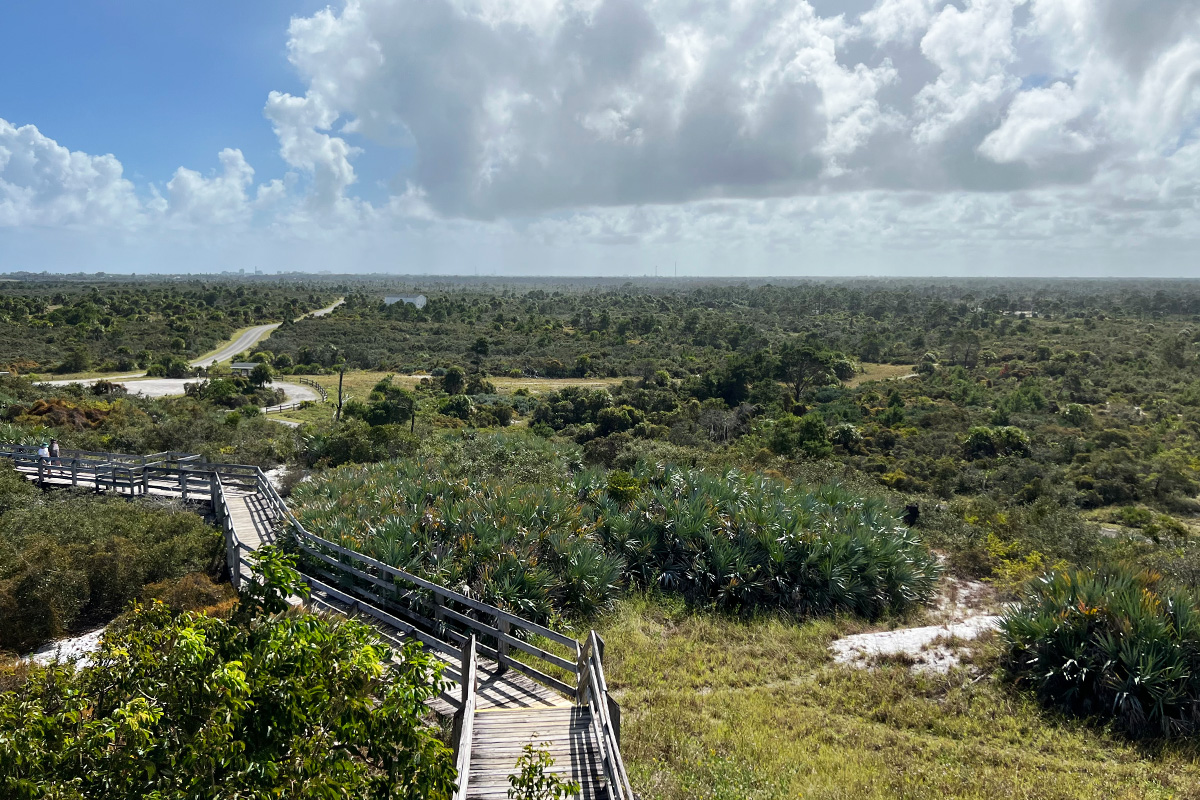 The largest state park in Southeast Florida, Jonathan Dickinson State Park