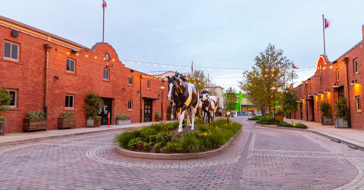 A photo of Mule Alley in Forth Worth