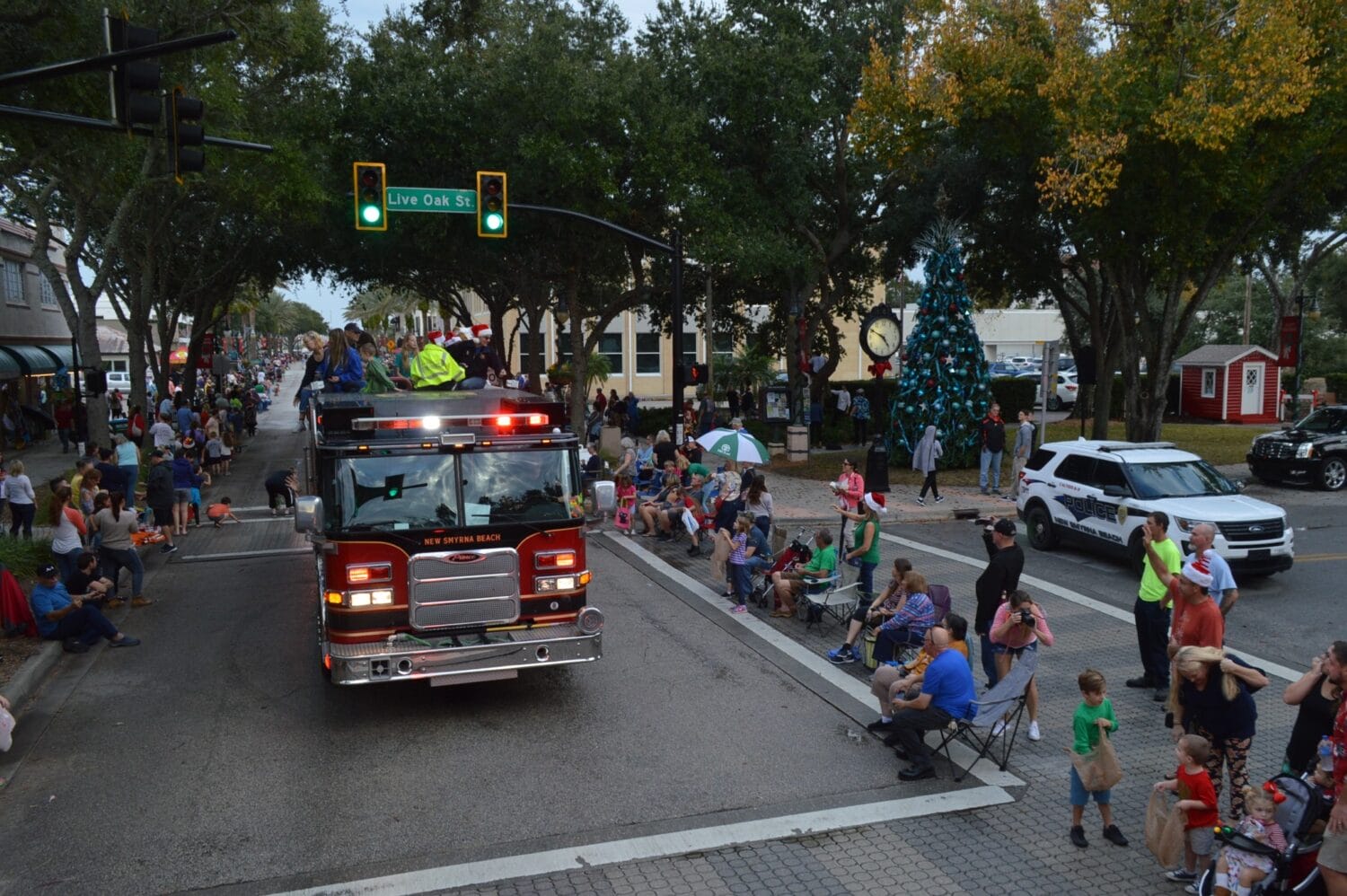 A family-friendly fun-filled Christmas parade.
