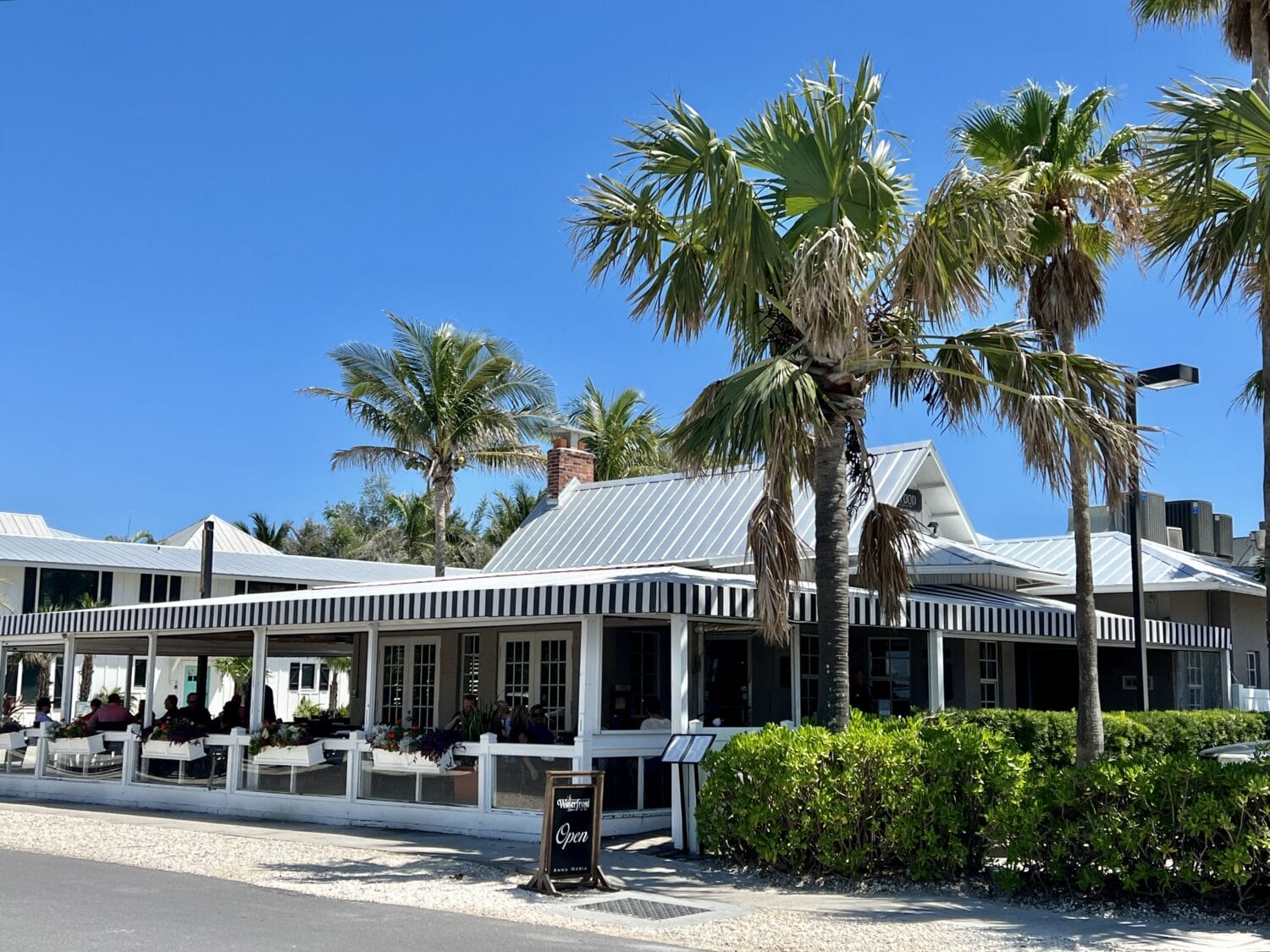 A beautiful waterfront restaurant in Anna Maria