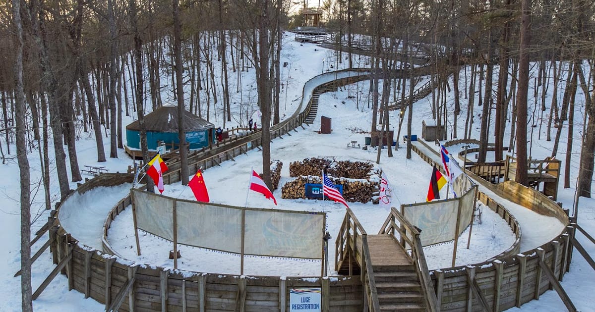 a picture of the muskegon luge adventure sports park