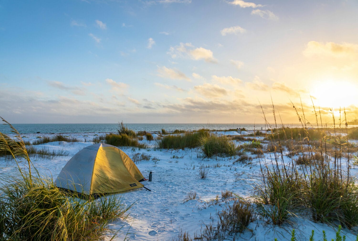 Anclote beach camping