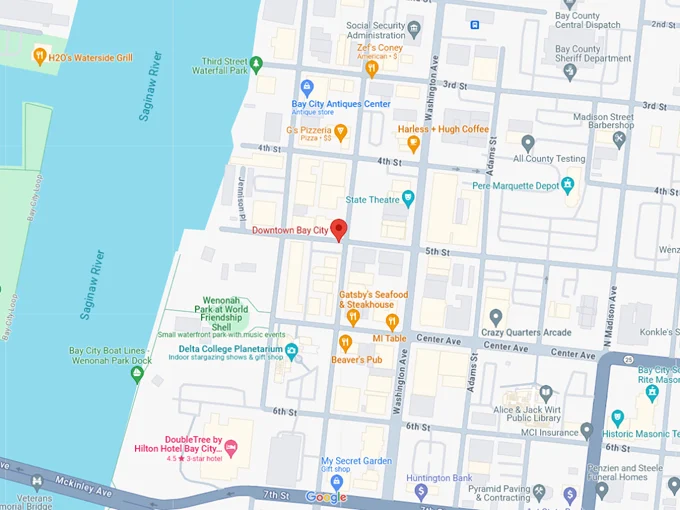Bay City 10 Map