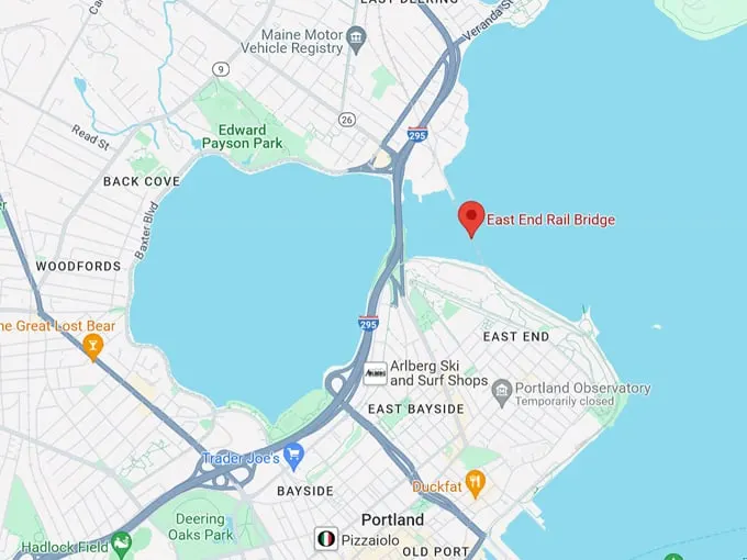 bridge to nowhere 10 map
