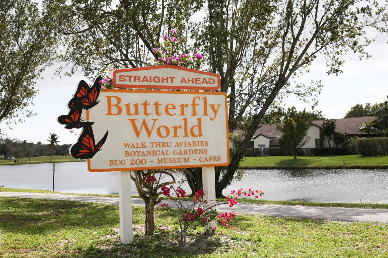 butterfly world in florida marker