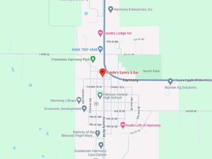 Estelle's Eatery & Bar 10 map