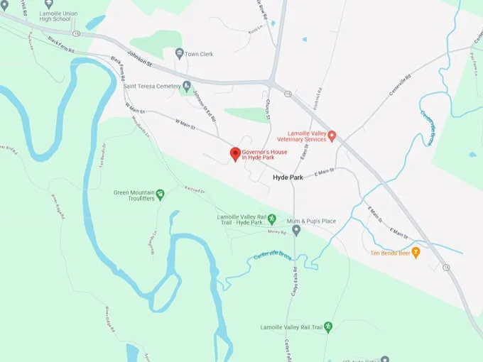 governors house 10 map