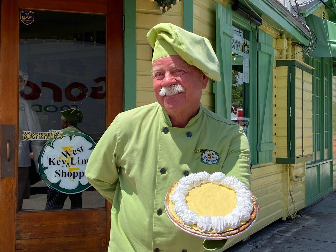 Kermit Carpenter,  the man behind the famous key lime pie shoppe