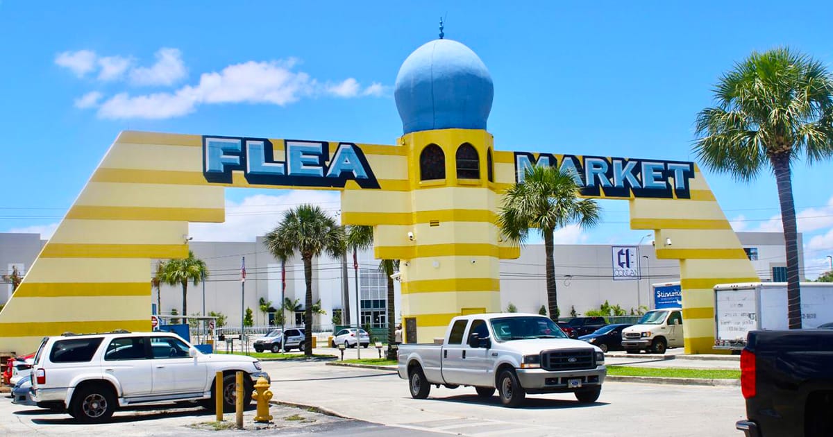 one of the largest flea markets in florida