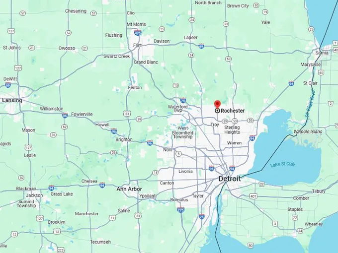 rochester 10 map