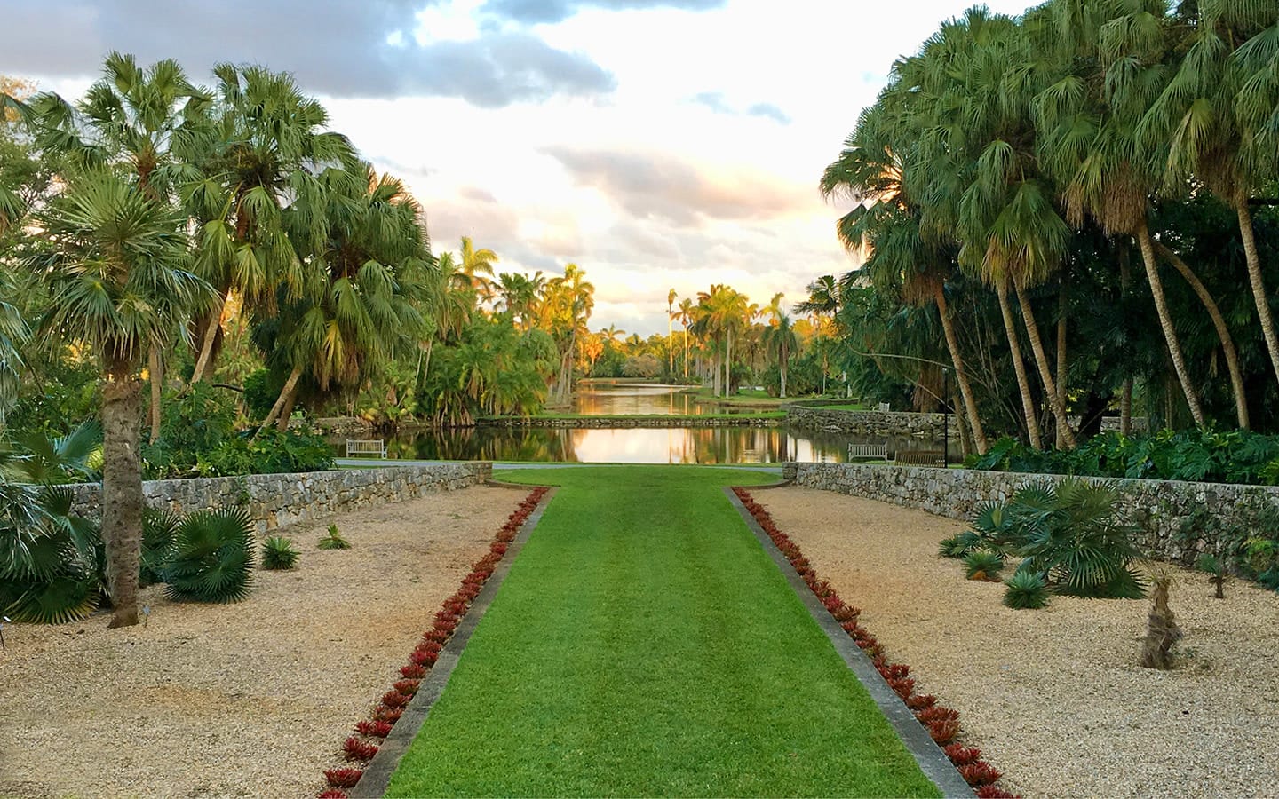The Fairchild Tropical Botanic Garden in Coral Gables.