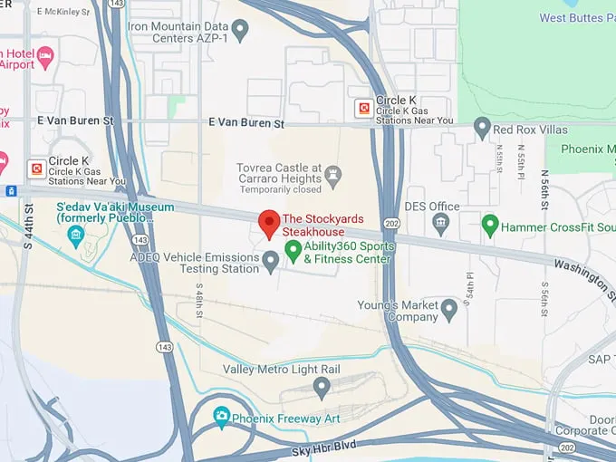 the stockyards 10 map