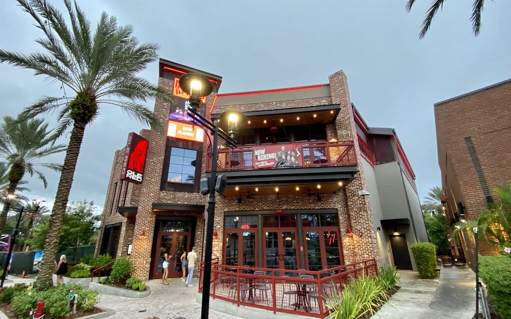 The exterior of Ole Red Orlando, a celebrity owned restaurant