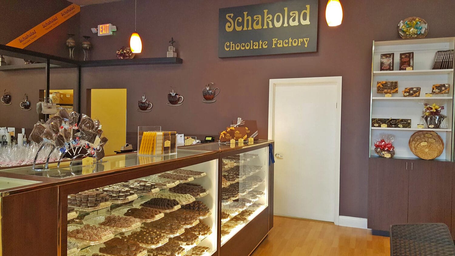 The inside of Schakolad Chocolate Factory