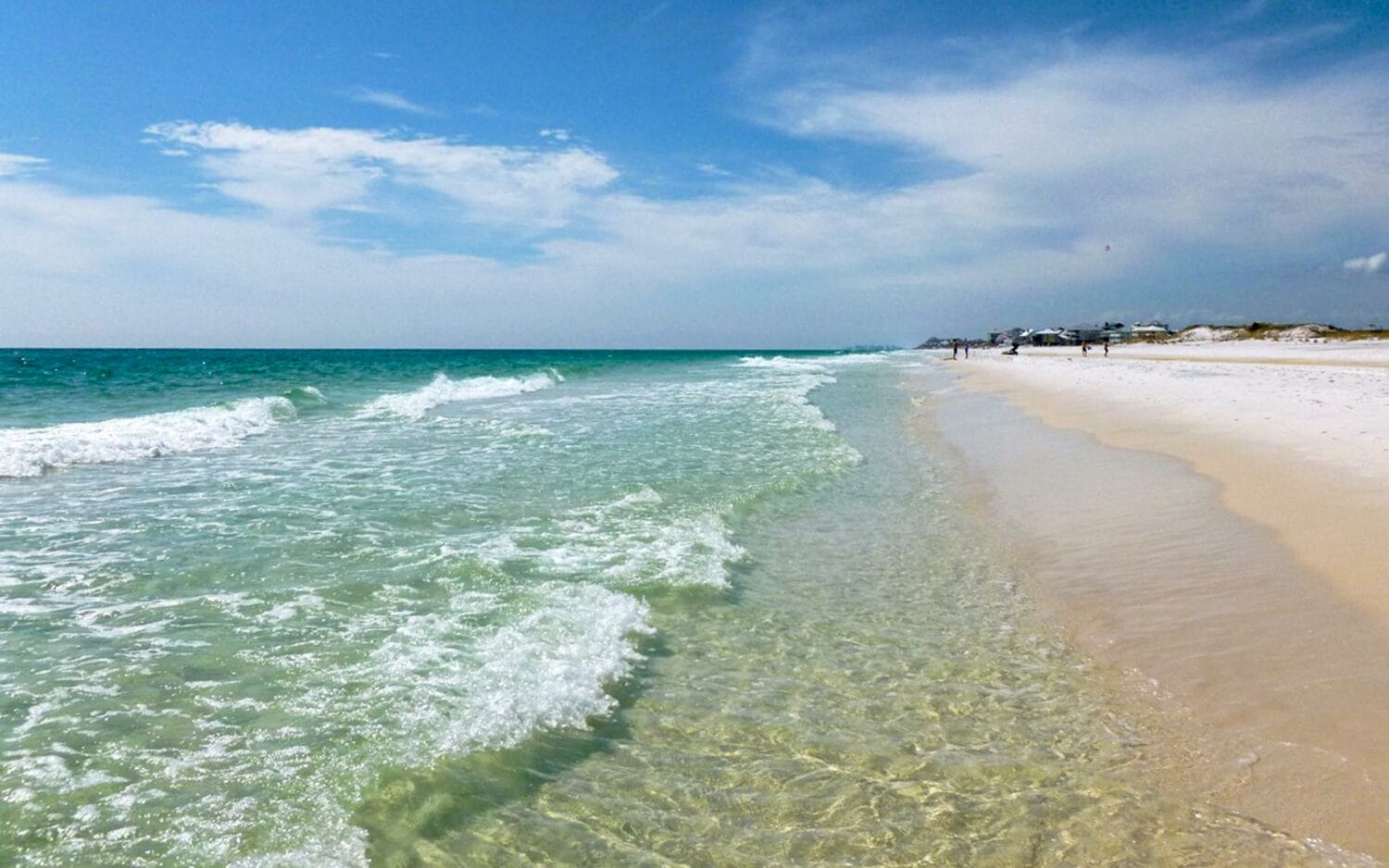 The stunning beach at Grayton Beach in Florida